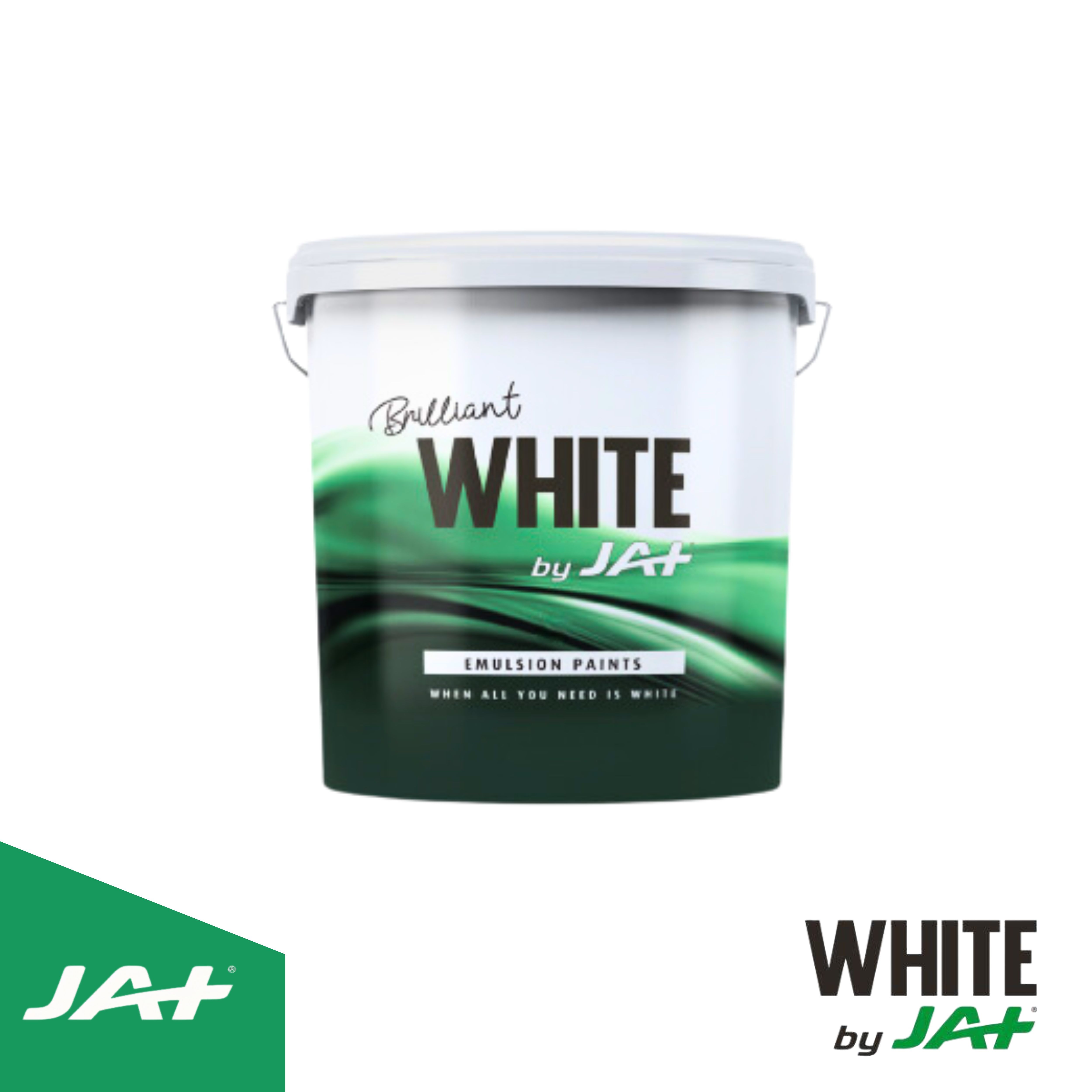 JAT White Interior Emulsion Brilliant White 20L | Daraz.lk