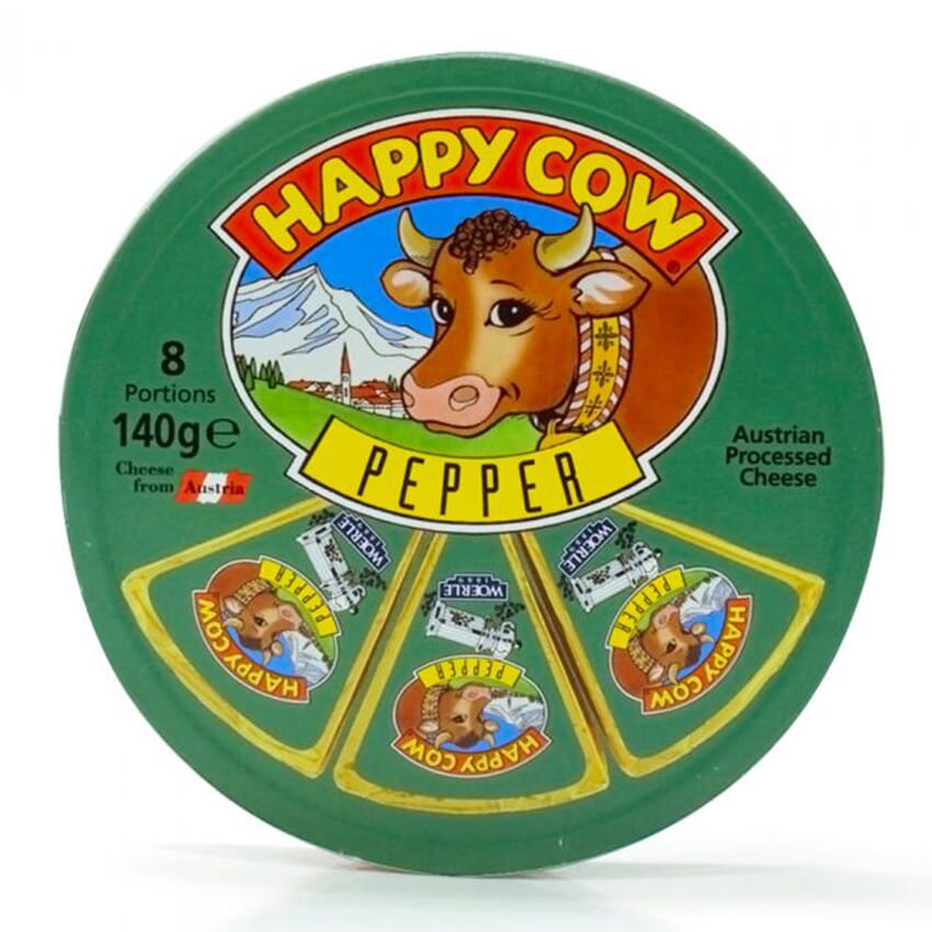 Happy Cow Cheese Pepper Round Box 140g | Daraz.lk