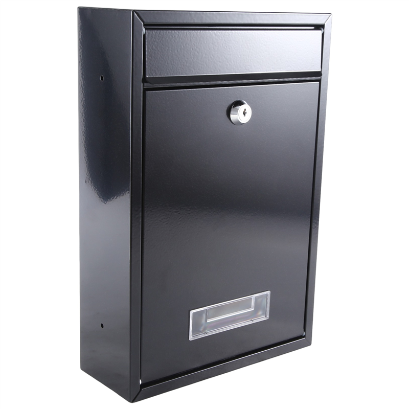 Box Mailbox Outdoor Mailbox Decor for Office Newspaper Box Office ...