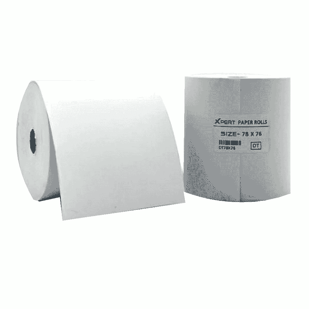 78*76mm Direct Thermal Paper Bill Roll, Cash Register Roll for POS Bill ...