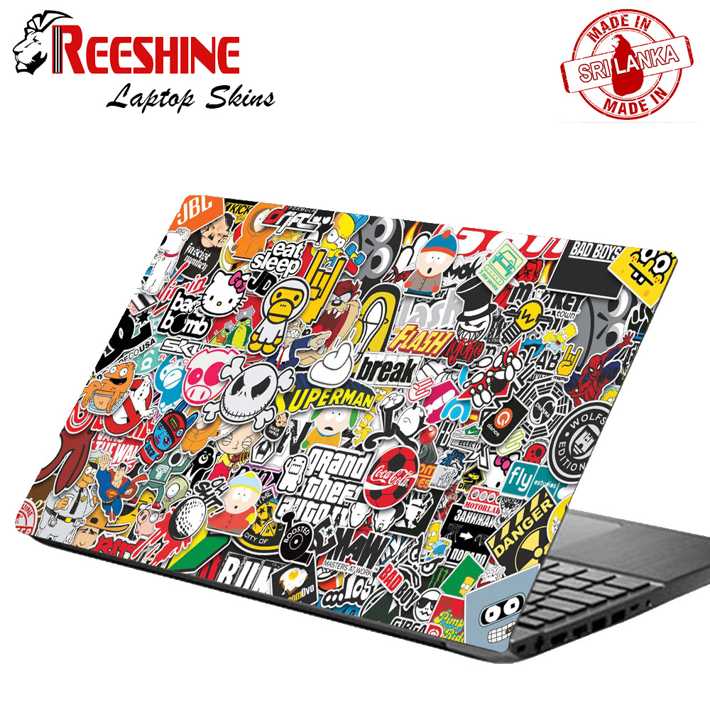 Laptop Skin Protector Sticker for 15.6 inch laptop (High Quality Matt ...