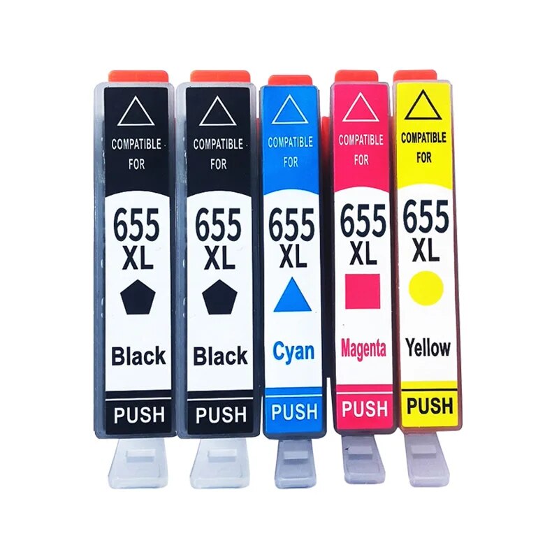 655XL 655 HP655 Compatible Ink Cartridge for HP Deskjet Ink Advantage 3525 5525 4615 4625 4525 ...