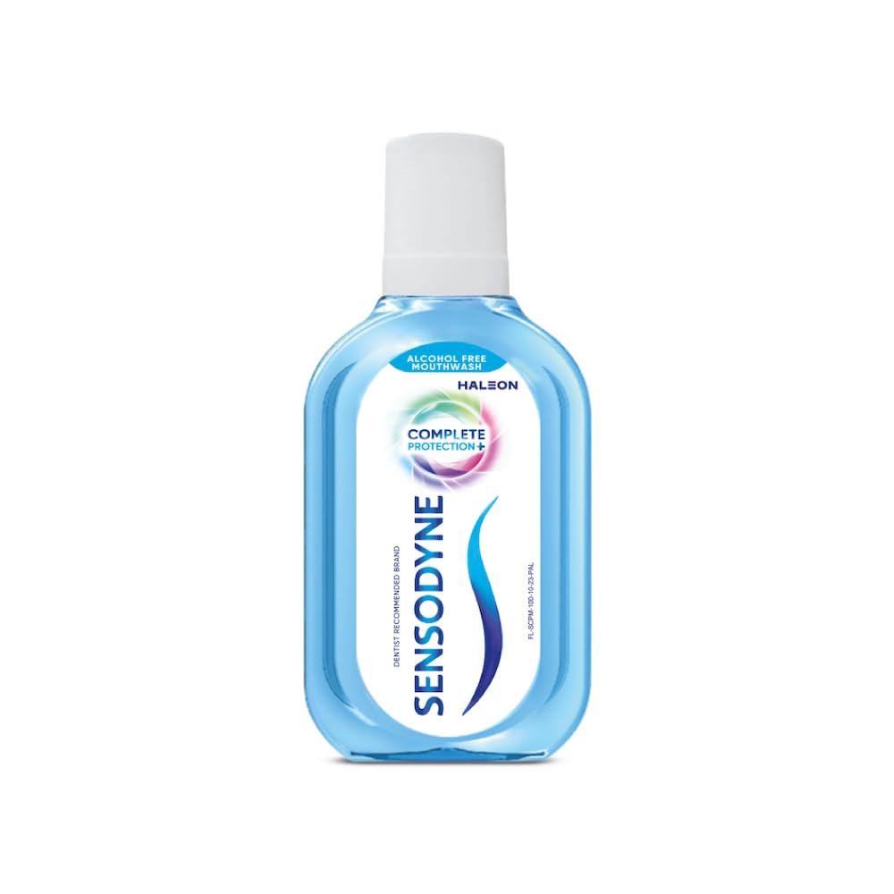 Sensodyne Mouthwash Complete Protection+, All in One Mouth Wash for ...