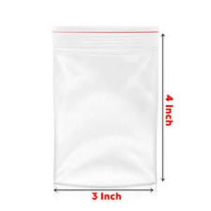 Zip Lock Plastic Transparent Packet Zipper Poly Clear Plastic Bags Re ...