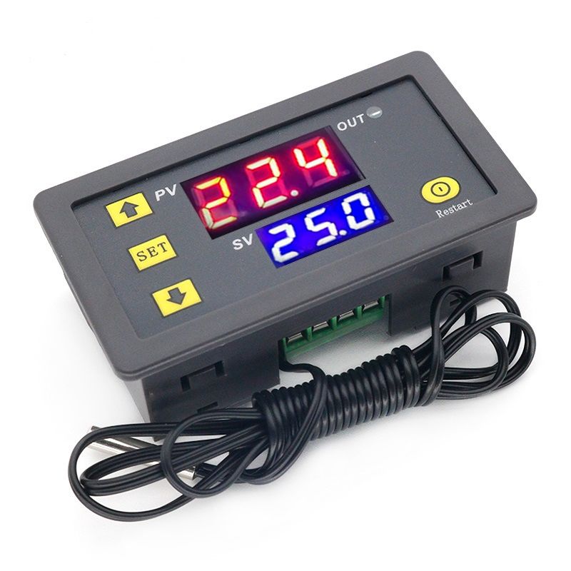 W3230 Mini Digital Temperature Controller 12V 24V 220V Thermostat Regulator, Heating Cooling ...