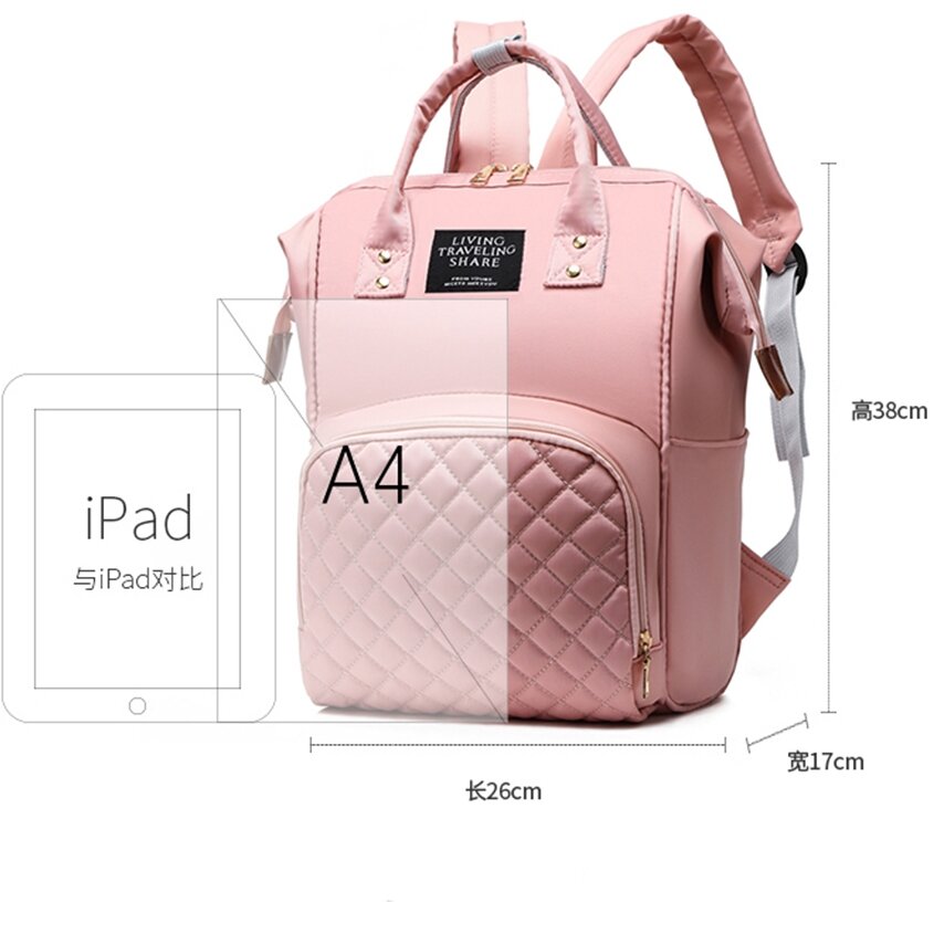 Travel Mummy Backpack Baby Maternity Diaper Nappy Large | Daraz.lk