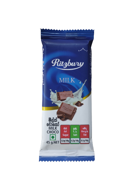 Ritzbury Milk Choco 45G | Daraz.lk