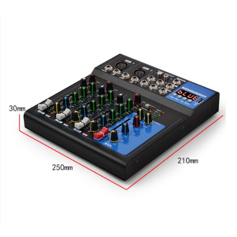 PROFESSIONAL 4 CHANNEL LIVE MIXER with BLUETOOTH | Daraz.lk