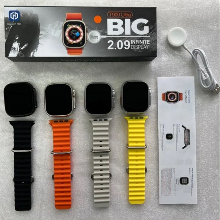 Smart Watch T900 Ultra 49mm Big 2.09 inch 2023 Smart watch Series 8 Reloj inteligence Heart rate ...