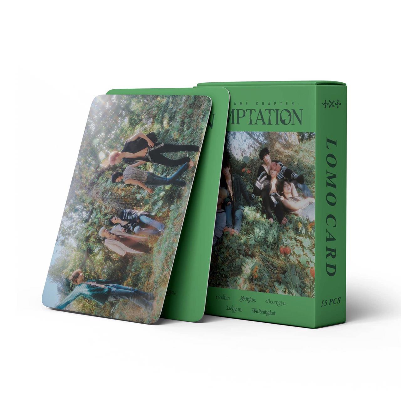 32Pcs/pack KPOP TXT TEMPTATION Album Photo Lomo Sticker Card Collection ...