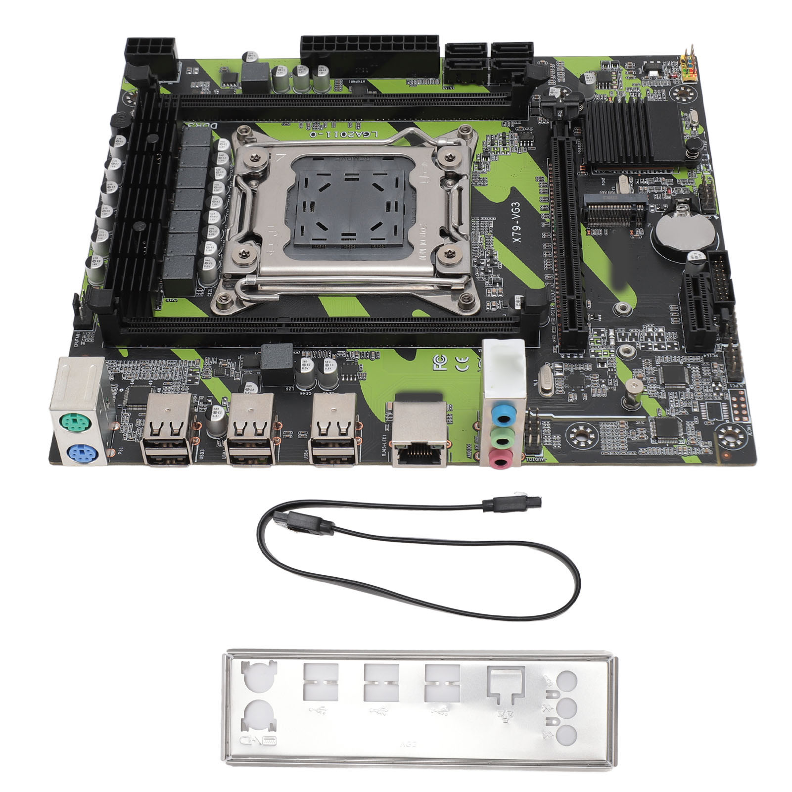 X79 VG3 Motherboard Dual Channel DDR3 Up to 4GB/S Integrated Chip LGA ...