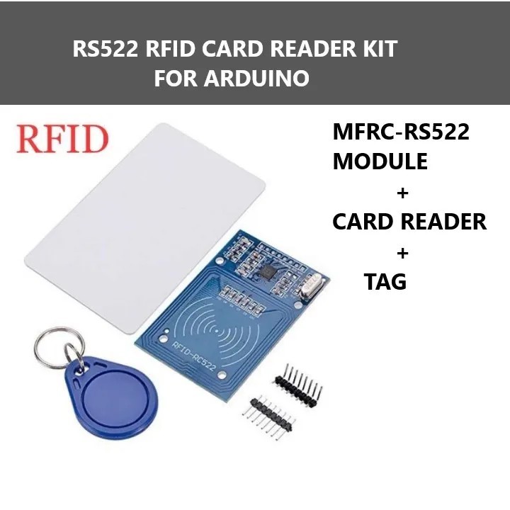 MFRC-522 RC522 13.56MHz RFID Module Kit for Arduino | Daraz.lk