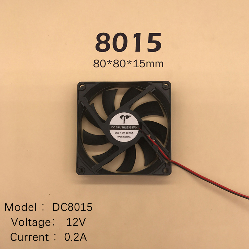 DC Brushless Fans Computer Case Cooling Fan 5V 12V 24V Sleeve Bearing ...