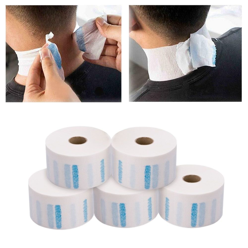 Neck Tape Disposable Barber Neck Paper Strips Roll 5 Pcs | Daraz.lk