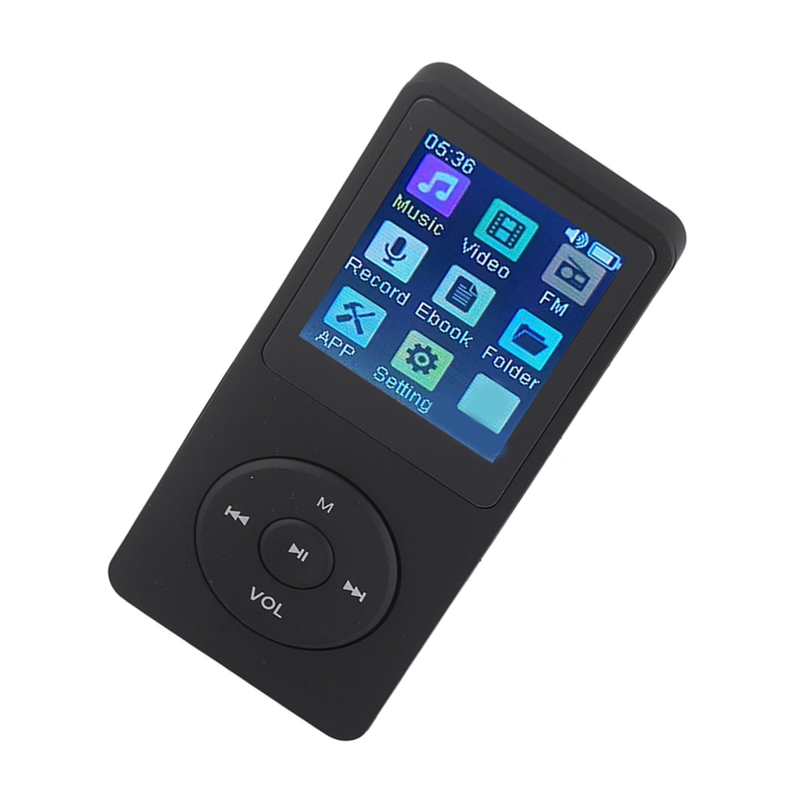 MP4 Player Portable Support Small Memory Card Ultra Thin 1.8 Inch LCD ...