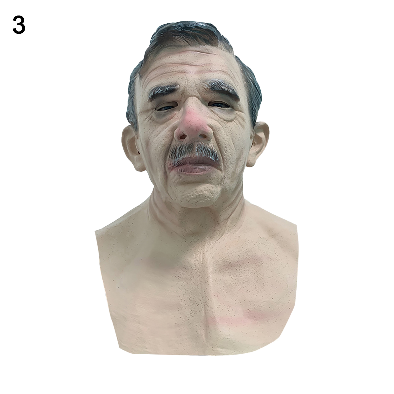 【DIV MALL】Spooky Highly Halloween Headgear Emulsion Terrifying Old ...