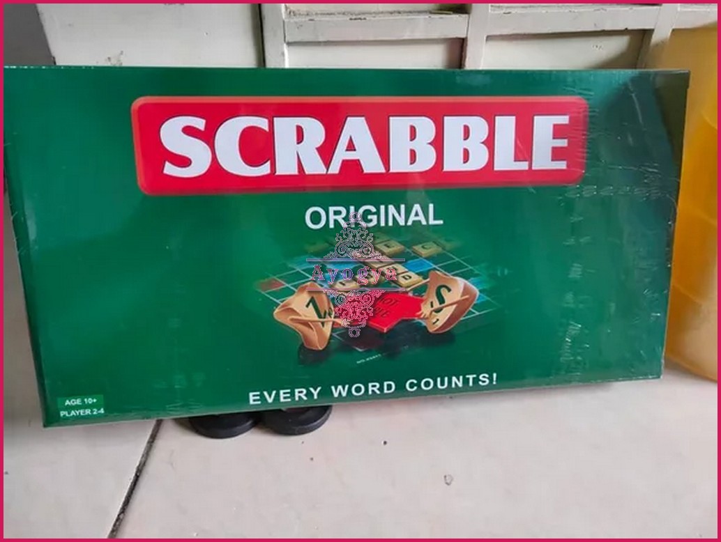 Scrabble Every World Count Board Game for 2-4 Players- 10+Ages | Daraz.lk