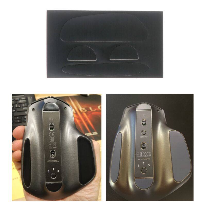 【FOOT SOFA】1 Set 0.6mm Thickness Replace Curve Edge Mouse Feet Mouse ...