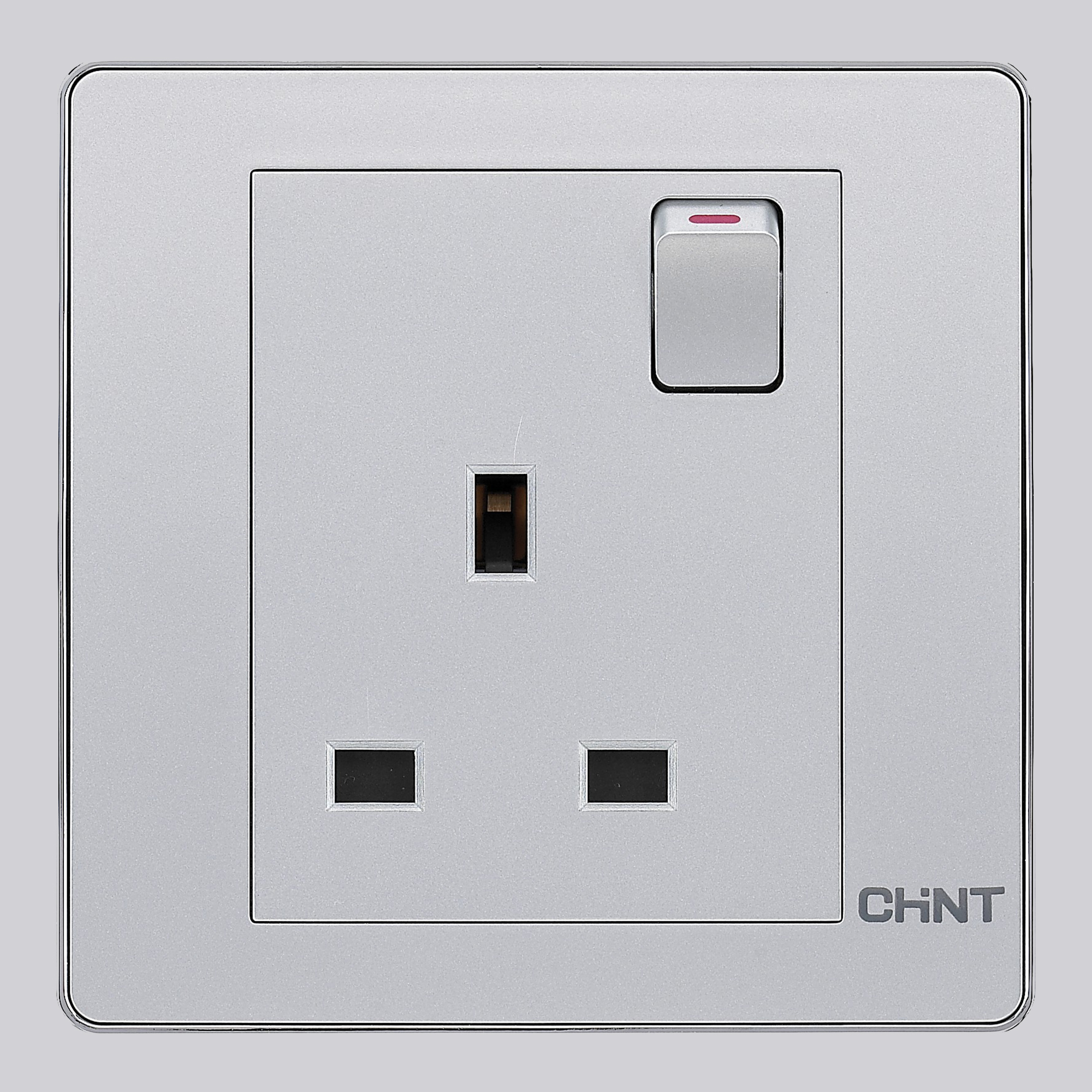 CHINT NEW6D 13A SWITCH SOCKET (SILVER) | Daraz.lk