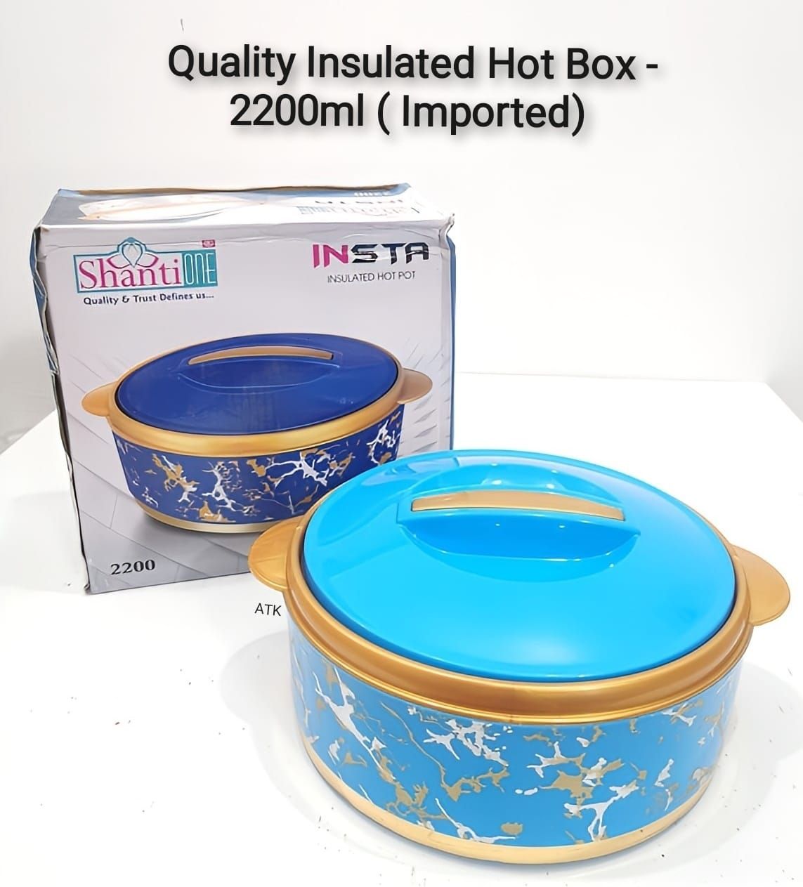 Buy Premium Hot Box Insulated / 2200ml / imported / Hot box
