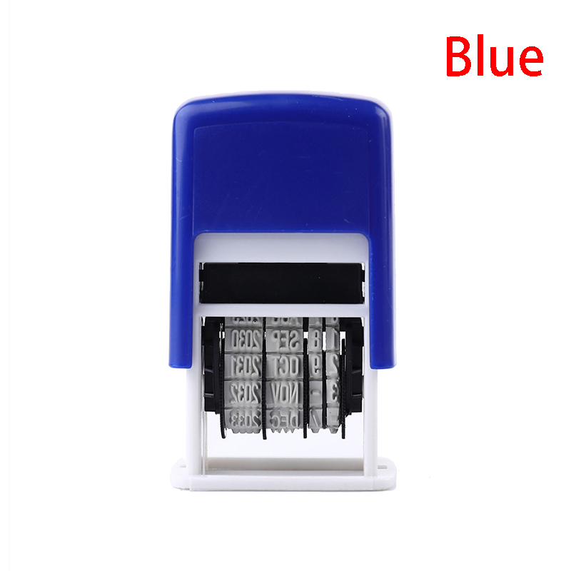 DIY Handle Account Date Stamps Stamping Mud Set Mini Self-Inking Stamps ...