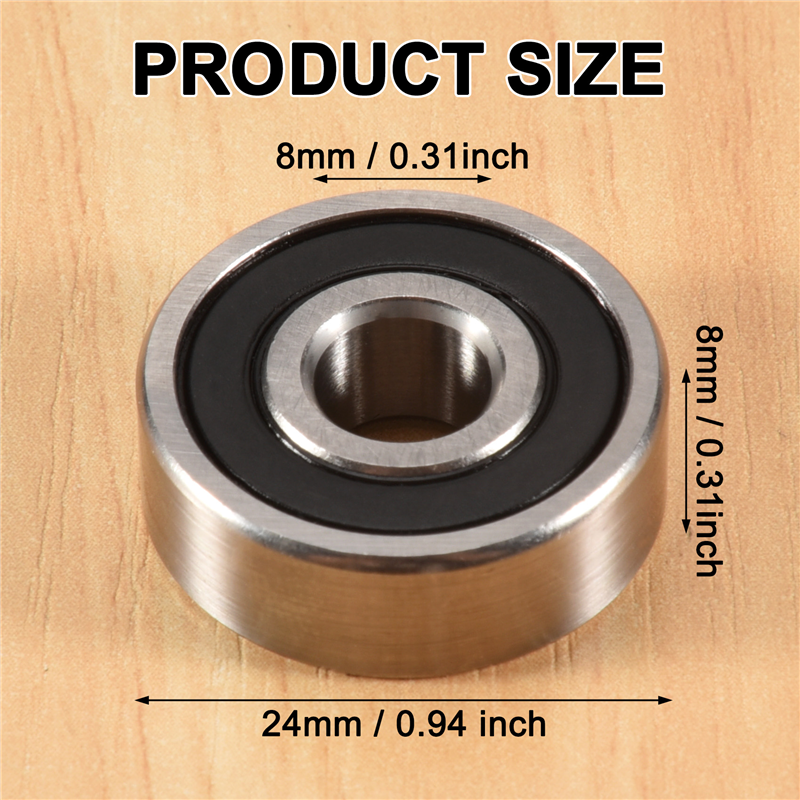 6201RS Shielded Deep Groove Ball Bearing 32mm x 12mm x 10mm | Daraz.lk
