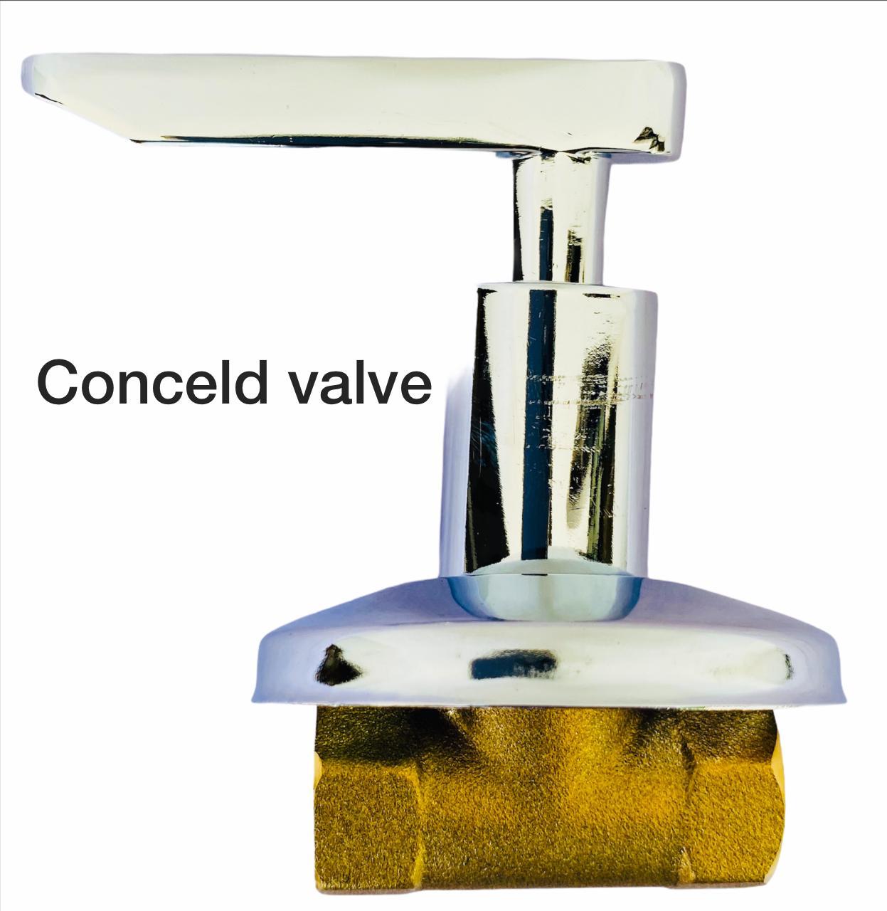 Concealed Valve - Bath & Shower Faucets Control Brass Mixing Valve ...