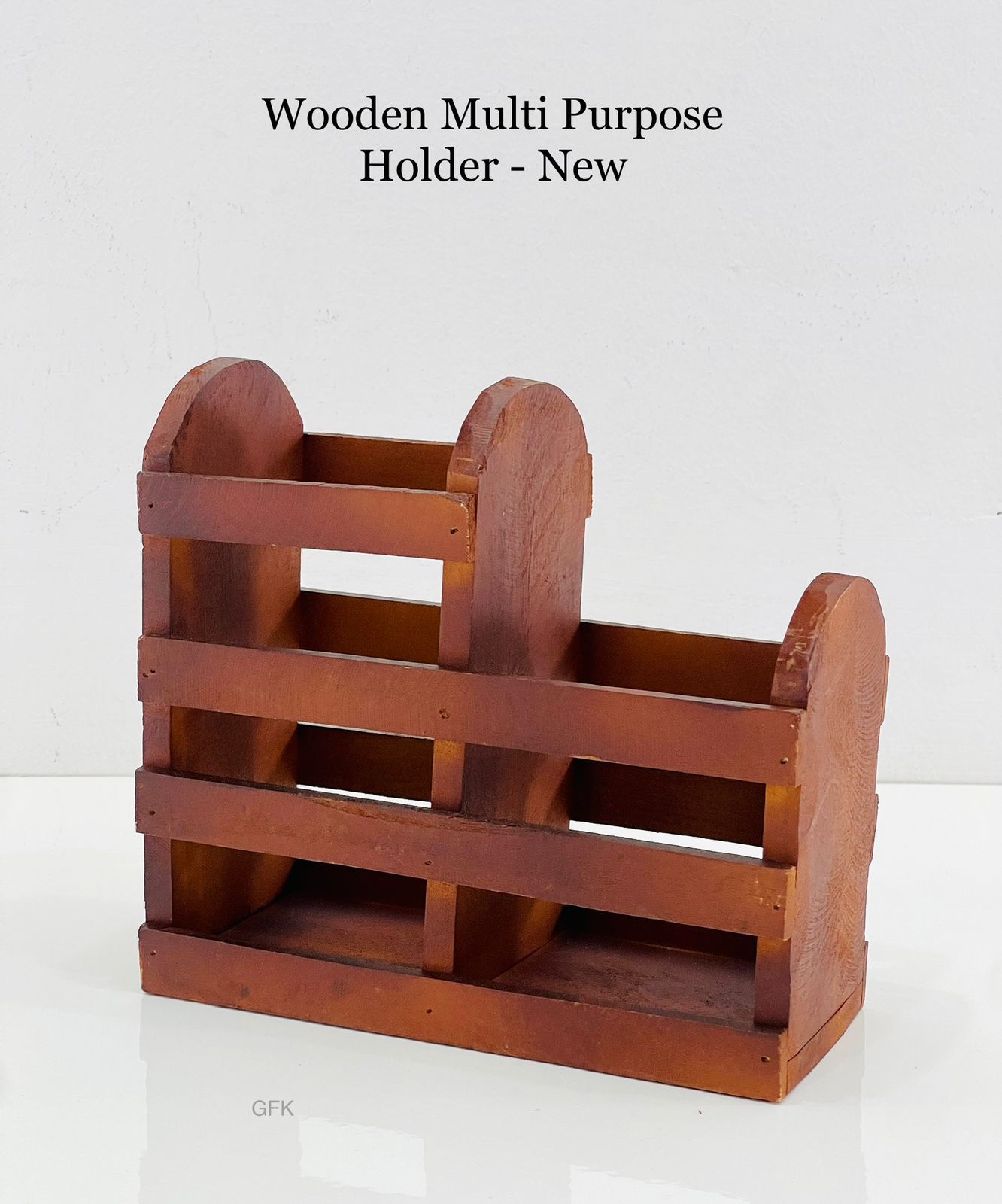 Buy Brown Wooden Multi-Purpose Holder - Your Organizational Solu