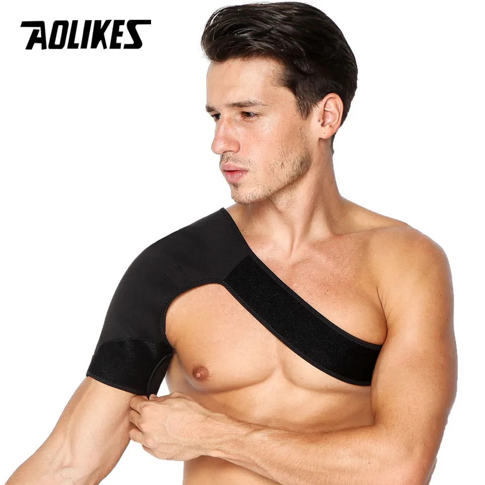 AOLIKES Shoulder Support Brace Shoulder Injury Posture Corrector ...
