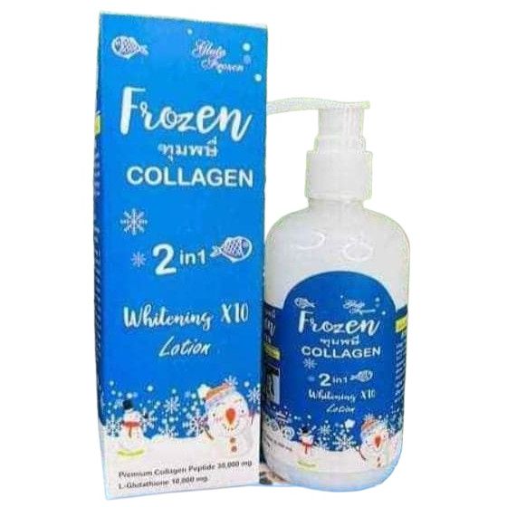 Frozen Collagen 2 in 1 Body Lotion 500 ML Large Pack Made in Thailand ...