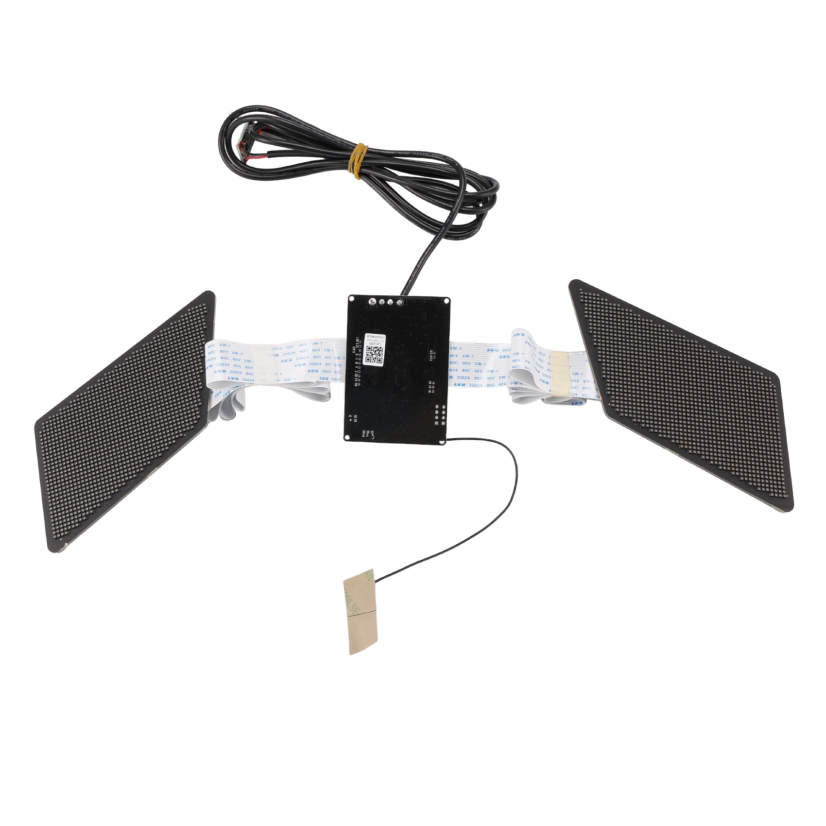 OUMERY LED Eye Display Screen Panel Smart APP Programmable RGB Color ...