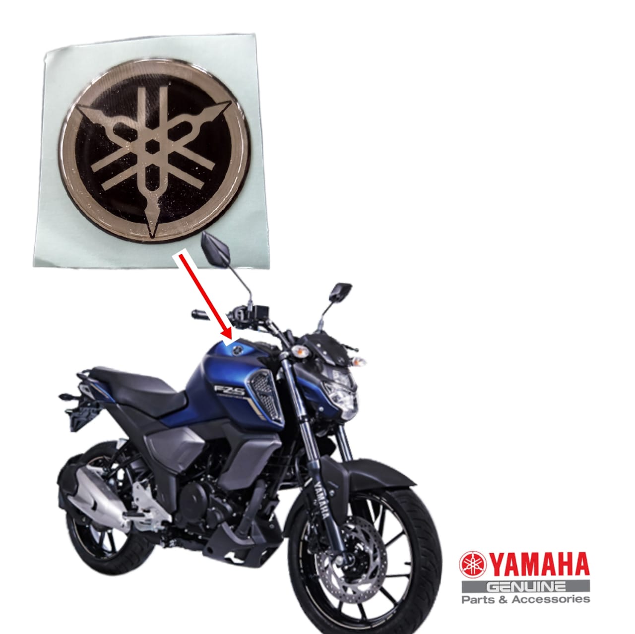 Tank Cover Yamaha Logo Yamaha FZ Version 3 | Daraz.lk