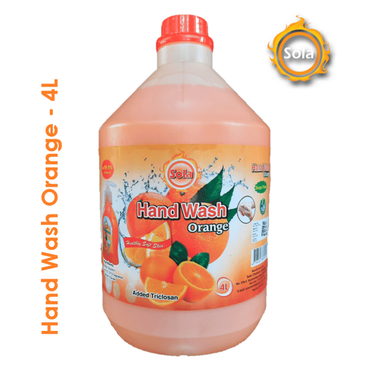 SOLA Hand Wash Liquid - 4L | Daraz.lk