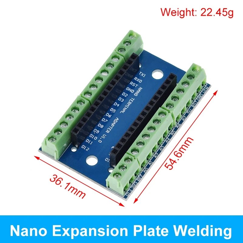 NANO V3.0 Controller Terminal Adapter Expansion Board Prototype Shield ...