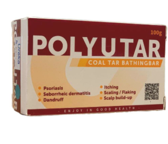 POLYUTAR COAL TAR BATHING BAR 100g | Daraz.lk