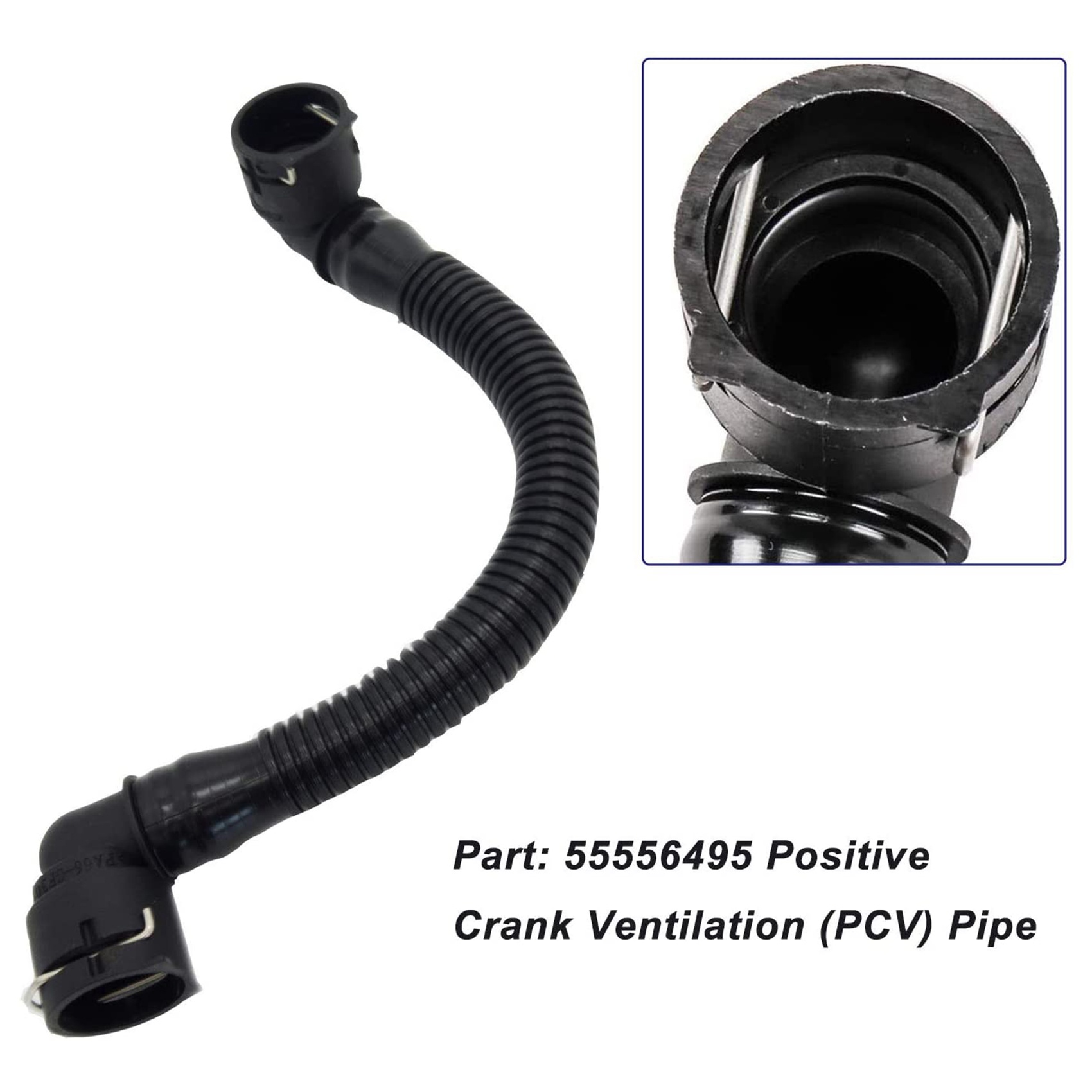 55569027-1 * Crankcase Ventilation Pipe-black | Daraz.lk