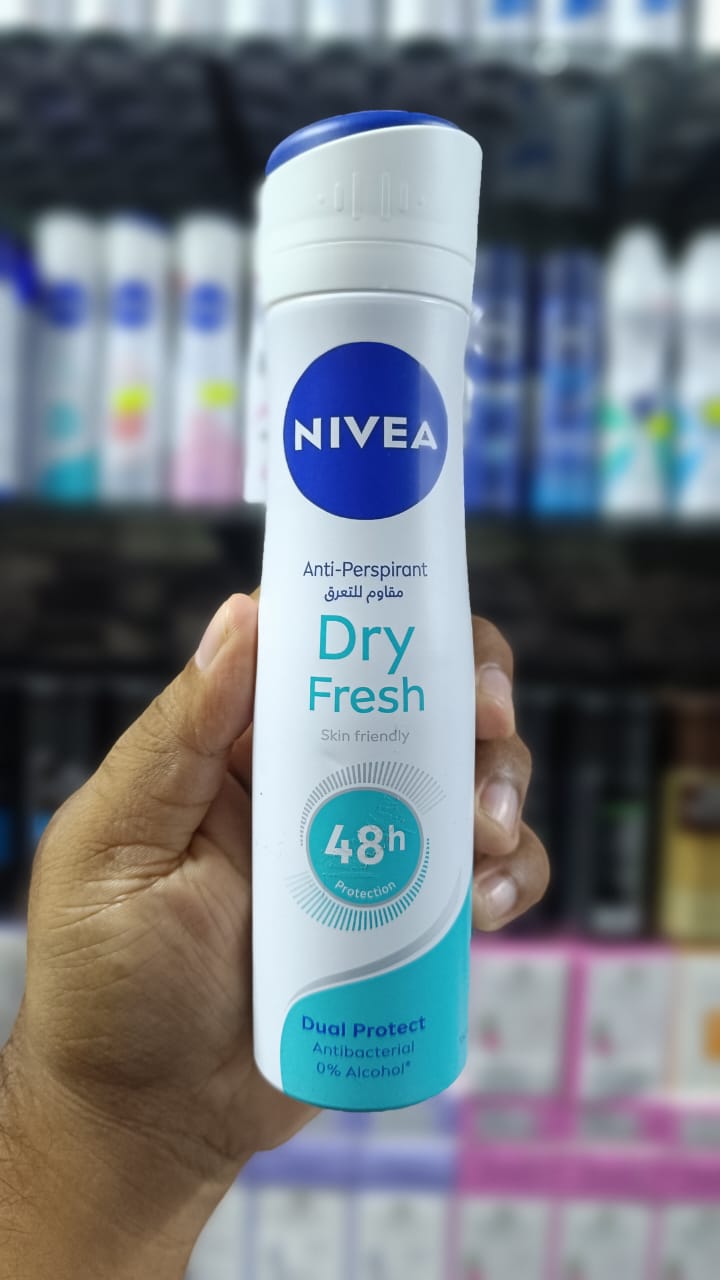 Nivea - Dry Fresh Anti-Perspirant Deodorant Body Spray - 150ml | Daraz.lk