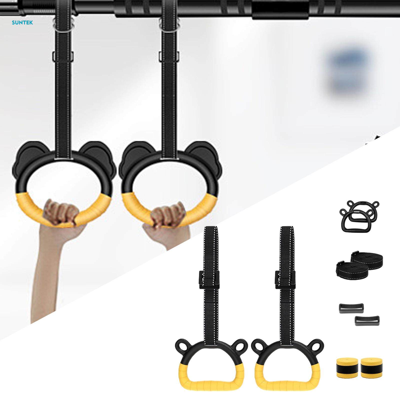 Gymnastics Rings Home Full Body Workout Indoor Calisthenics Training ...