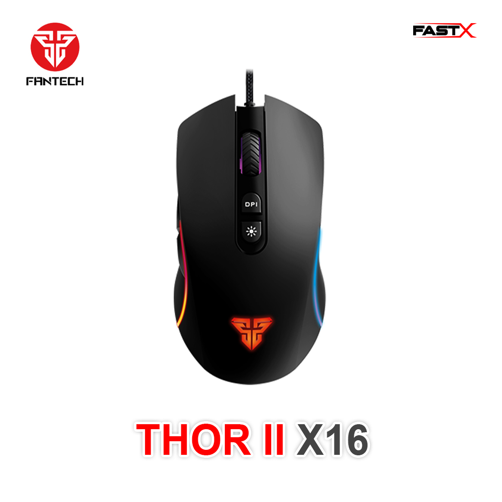 Fantech X16 THOR II V2 Macro Chroma Running RGB Gaming Mouse | Daraz.lk