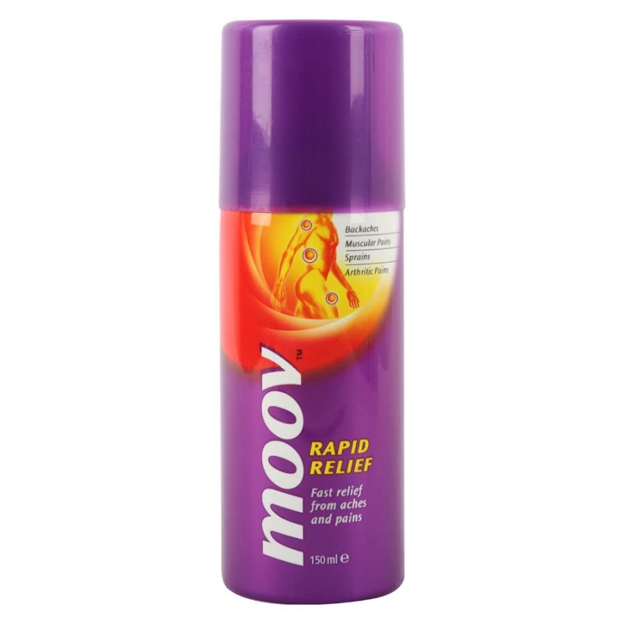 Moov Fast Pain Relief Spray - 150ml | Suitable for Back Pain, Muscle ...