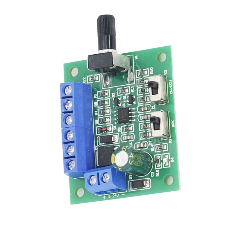 PWM controller brushless DC motor driver board speed regulator plate governor module PWM monitor ...