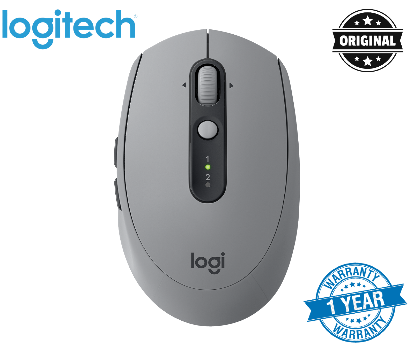 Logitech M590 Multi-Device Silent Wireless Mouse- 1 Year Warranty | Daraz.lk