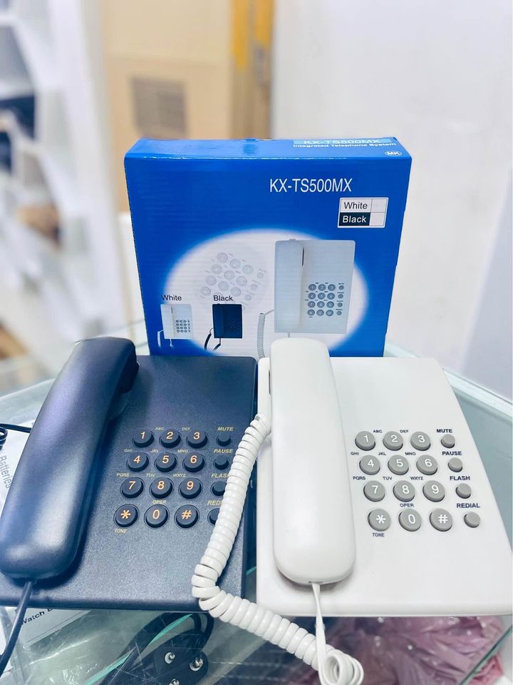 SINGLE LINE BASIC PHONE - KX-TS500MX LANDLINE TELEPHONE | Daraz.lk