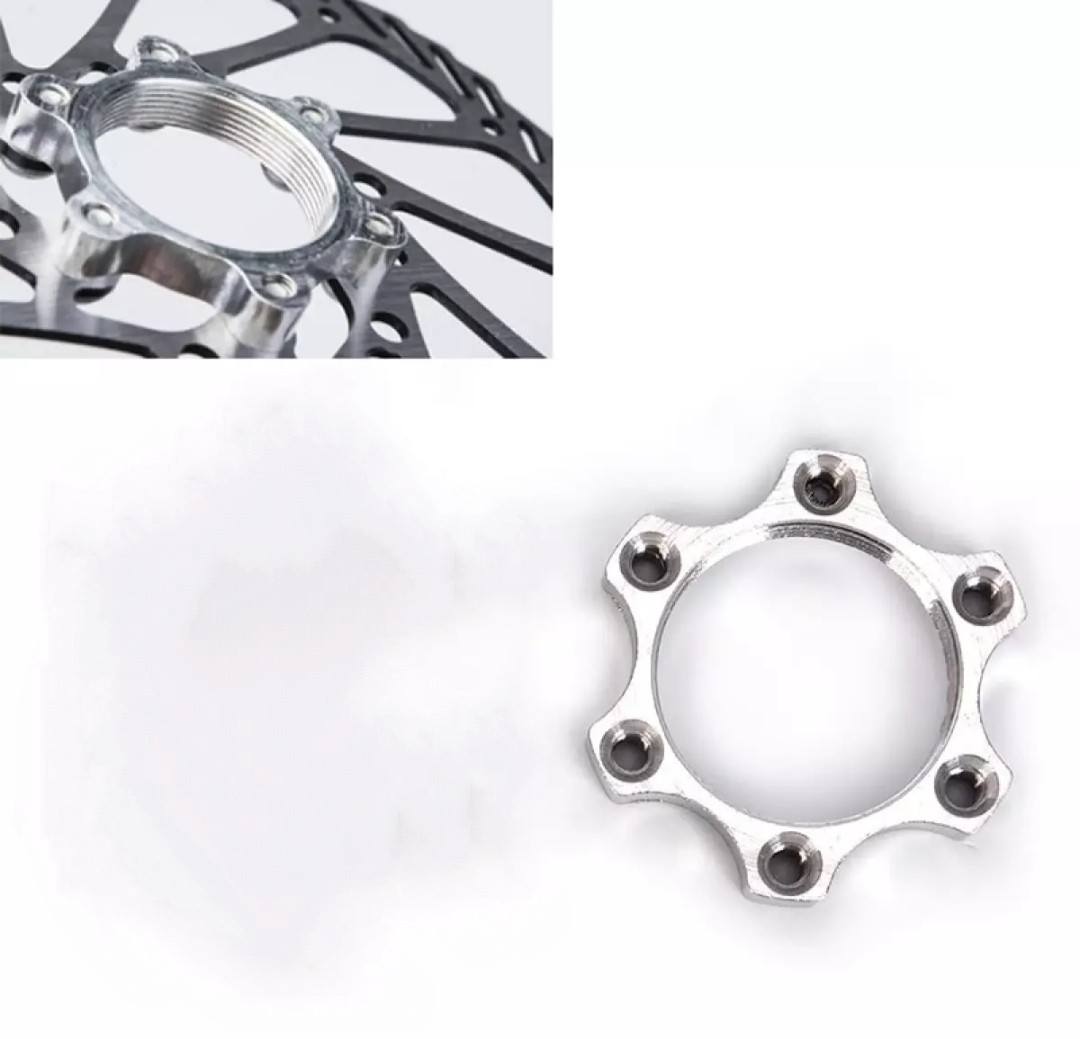 Bicycle Freewheel Threaded Hubs Disk Disc Brake Rotor 6Bolt Flange ...