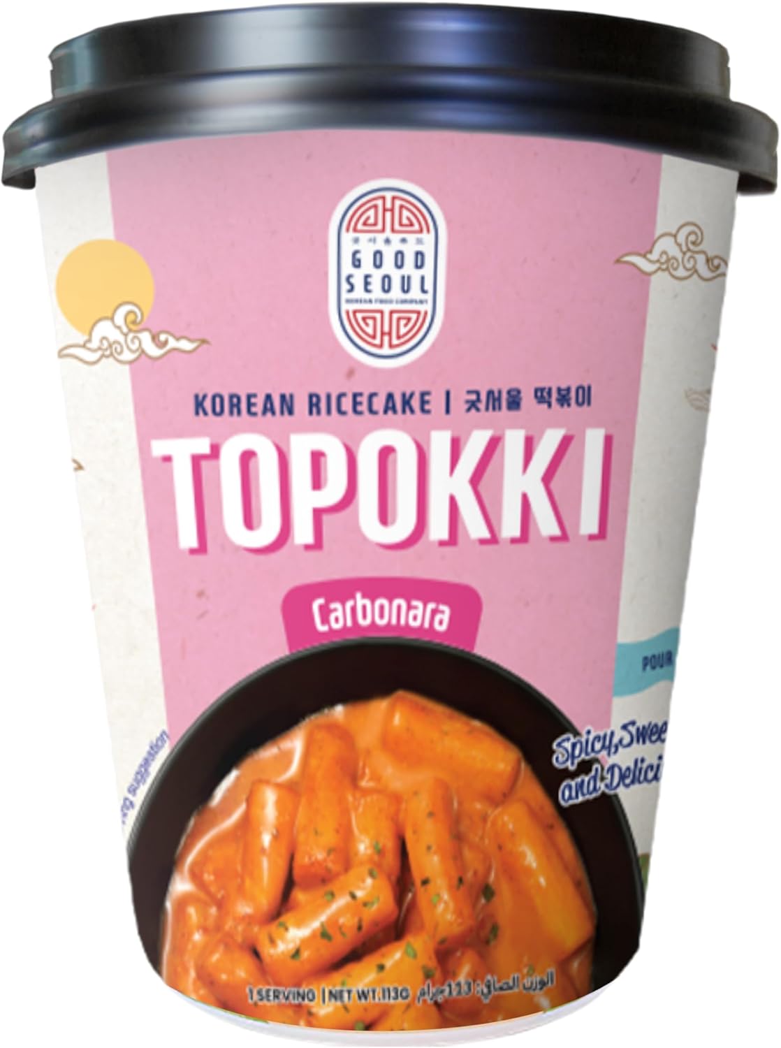 GOOD SEOUL KOREAN RICECAKE TOPOKKI CARBONARA (113G) FROM DUBAI (SAM ...