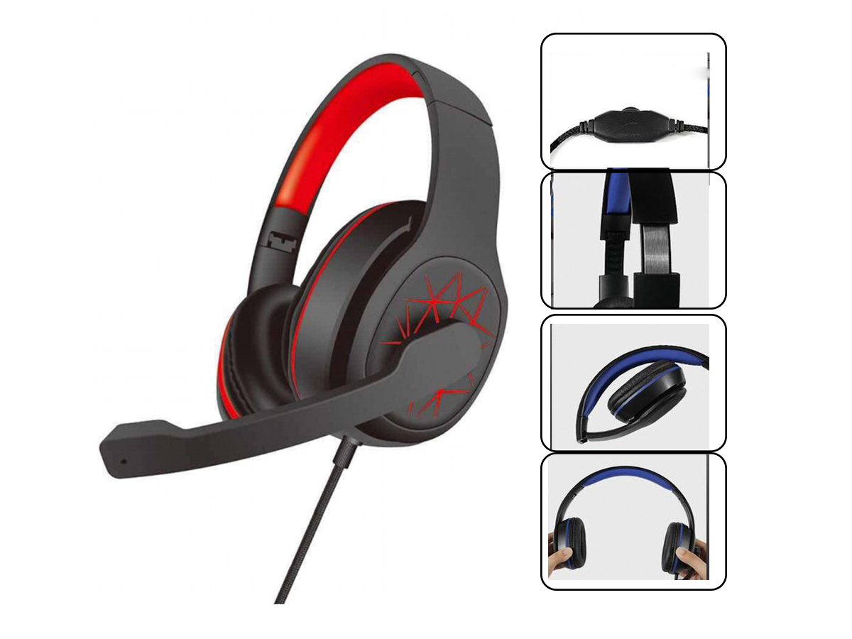 Gaming Headset with Mic K3 Pro Xbox Pc Ps4 One Mic Surround Stereo ...