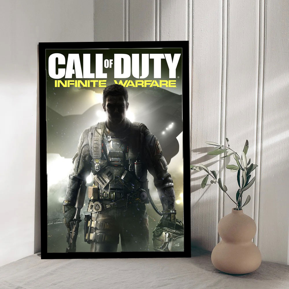 A4 Sized Poster Call of Duty COD Gaming Wall Posters PVC Framed Wall ...