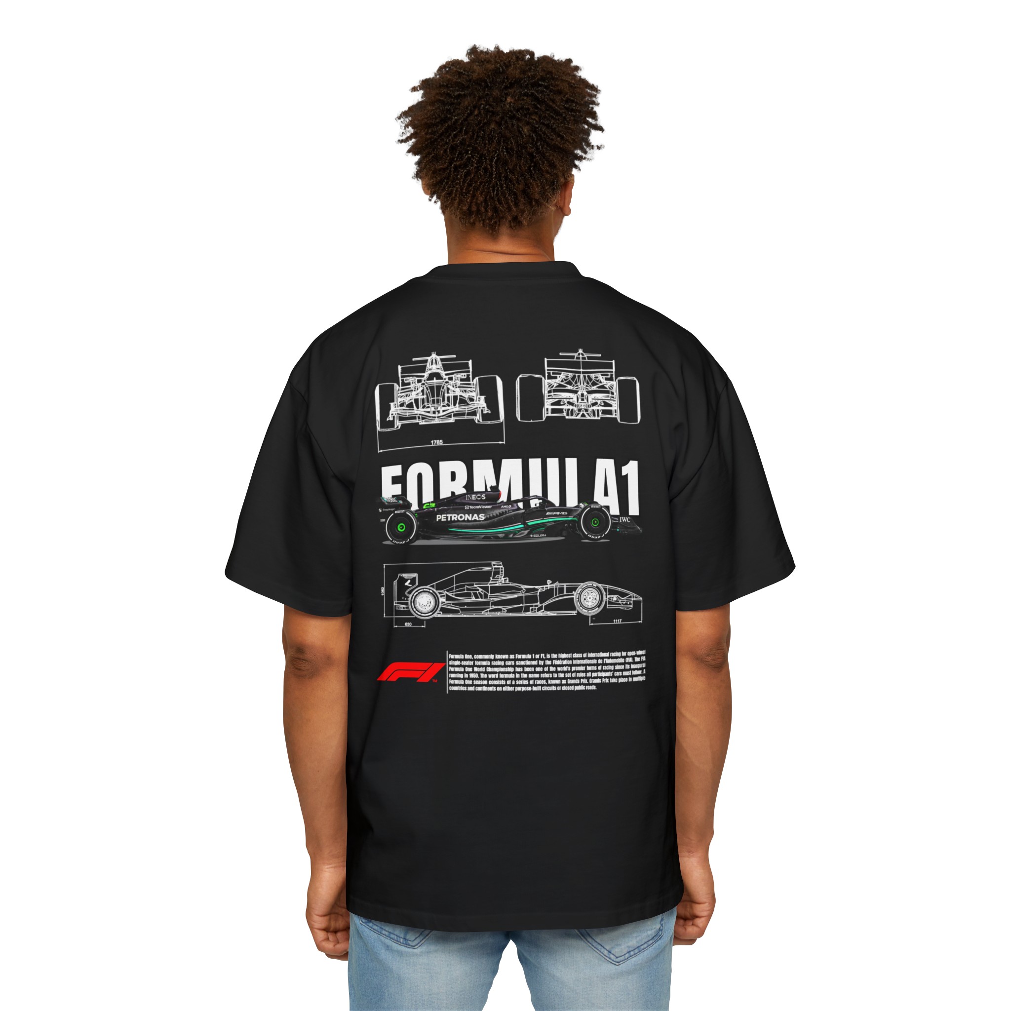 Formula One Oversized Tshirt | Daraz.lk