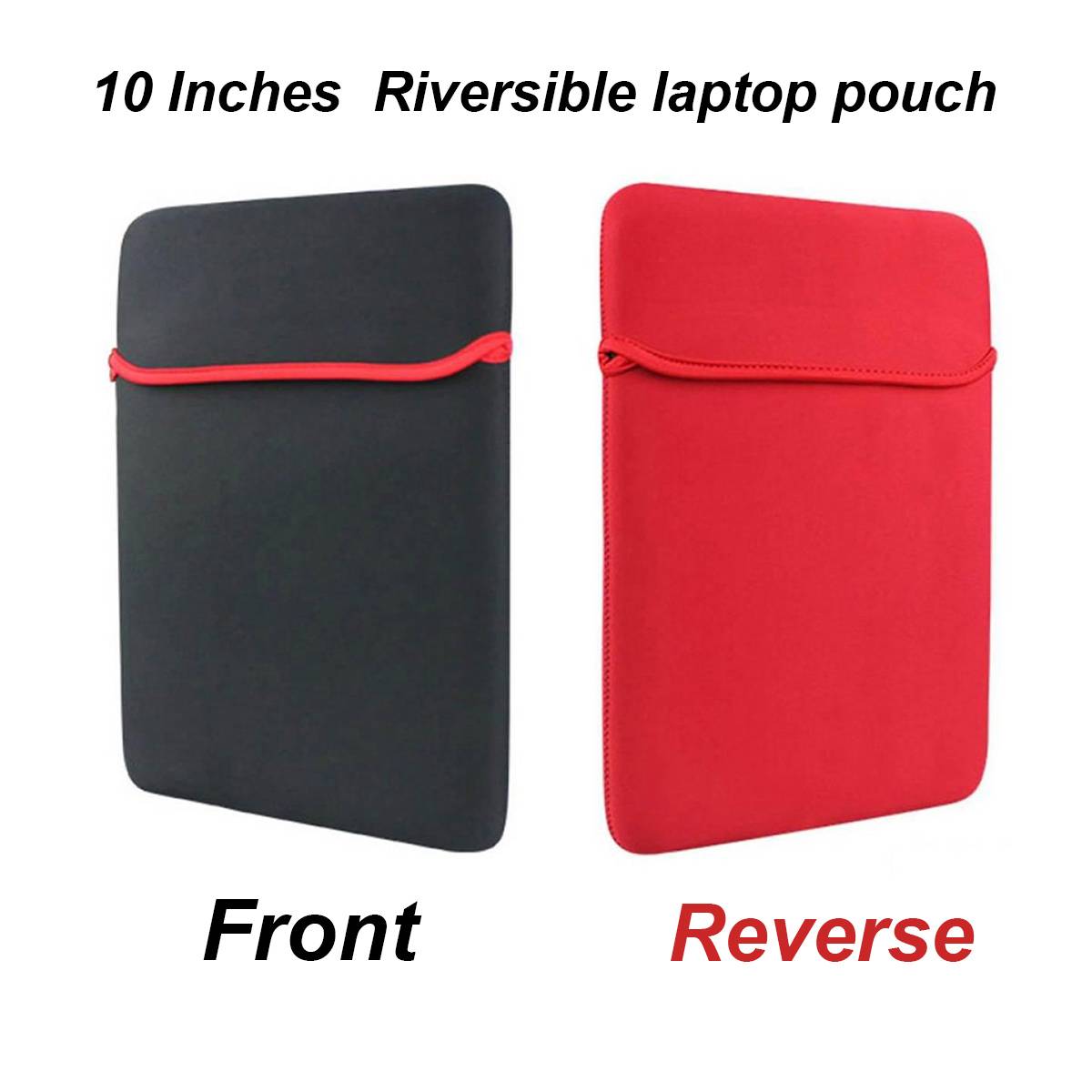 Reversible Laptop Pouch: 10-inch laptop sleeve with reversible design ...