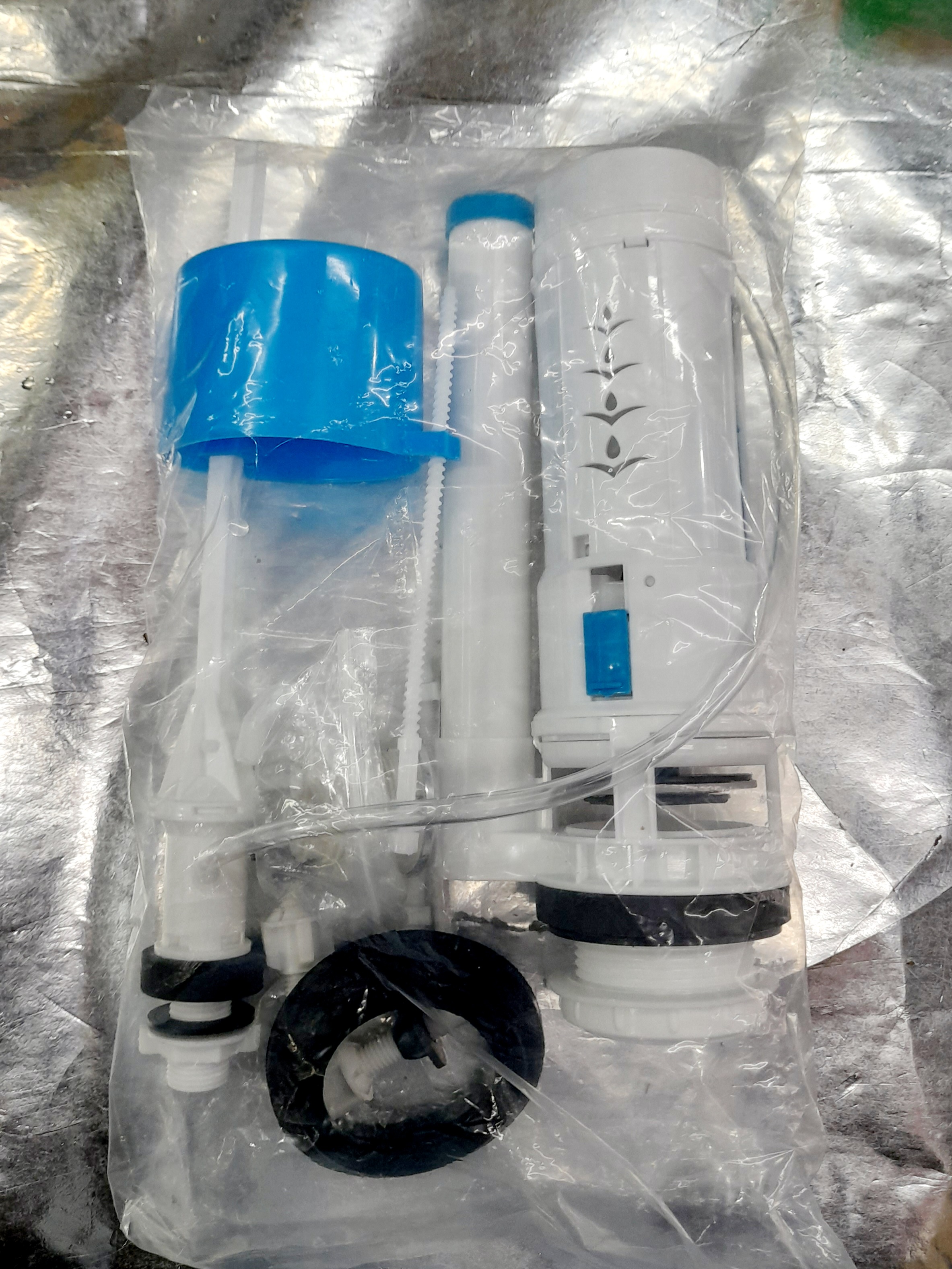 Dual Flush Cistern Fittings Full Set Flush System Toilet Cistern Repair ...